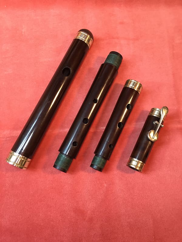 Antique 1-Key Flute in F (Eb transposing) Cocus-Made | Reverb