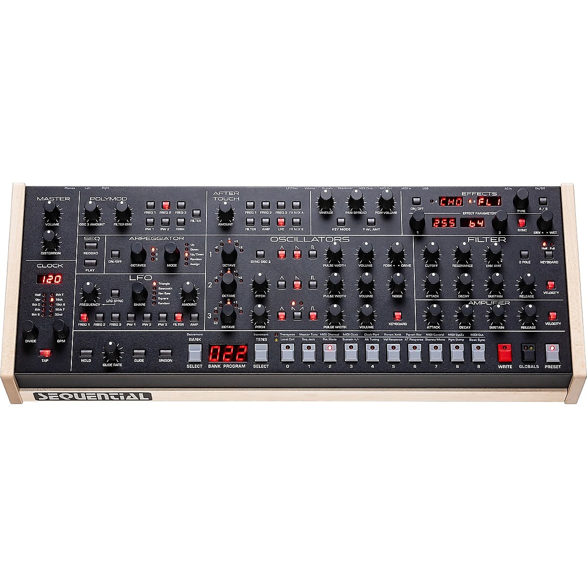 Sequential Trigon-6 Desktop 6-Voice Polyphonic Synthesizer | Reverb