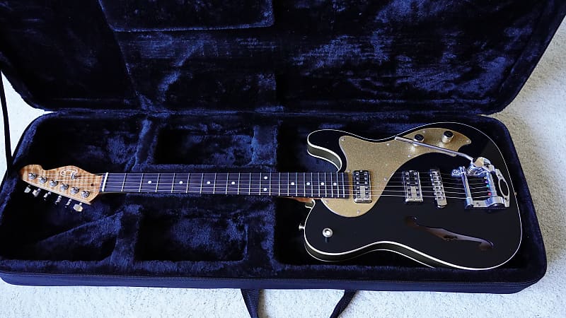 Ricardo Sanchez T-Style Simi-hollow body 2022 - Gloss | Reverb