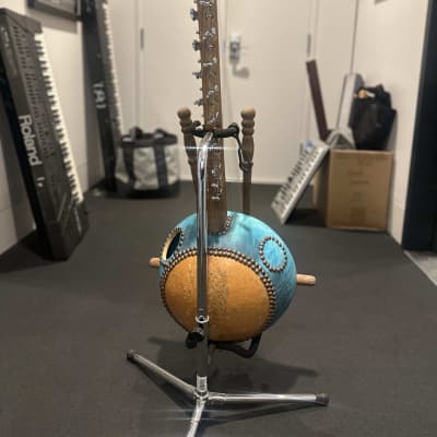 Blue Kora - 21 Strings - West African Stringed Instrument | Reverb