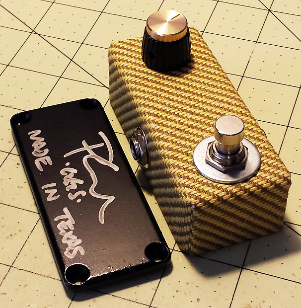 Garland Guitar Services Weapon Boost 2014 Natural Tweed | Reverb UK