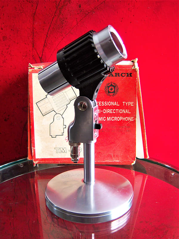 Vintage RARE 1960's Monarch TM-29 dynamic cardioid microphone | Reverb