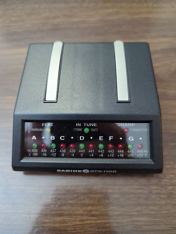 Sabine STX-1100 chromatic autotuner - Black | Reverb