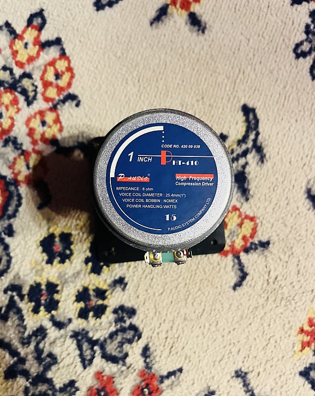 P.Audio PHT410 PHT410 High Frequency Compression Driver With | Reverb