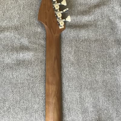 Warmoth 7/8 strat with Gibson scale fingerboard 2021 - Black | Reverb