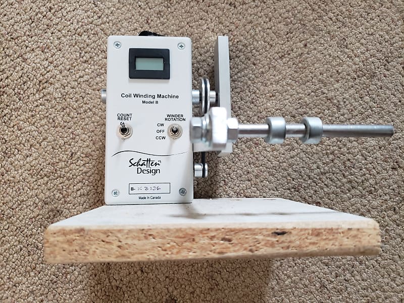 Schatten Design Pickup Winder coil winding machine model B | Reverb
