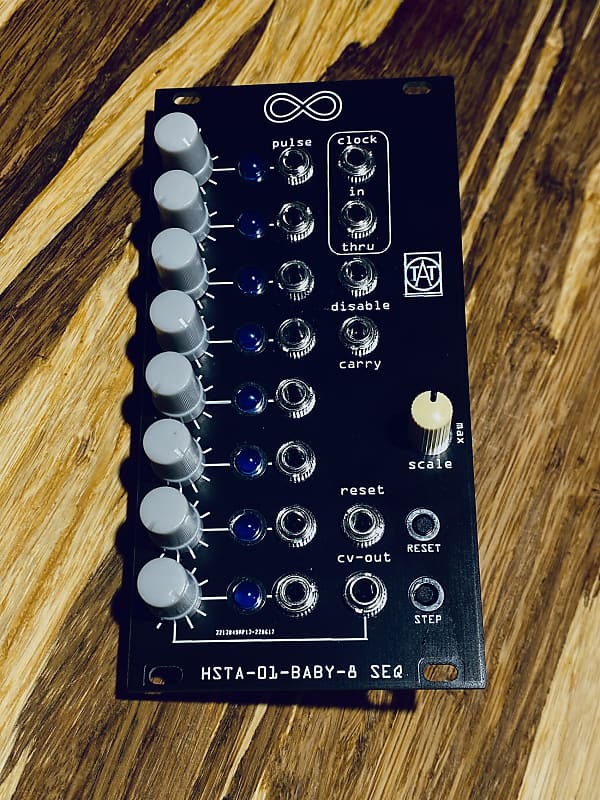 8 Step Sequencer Baby 8 Style w Clock Thru + CV Reset, Error | Reverb