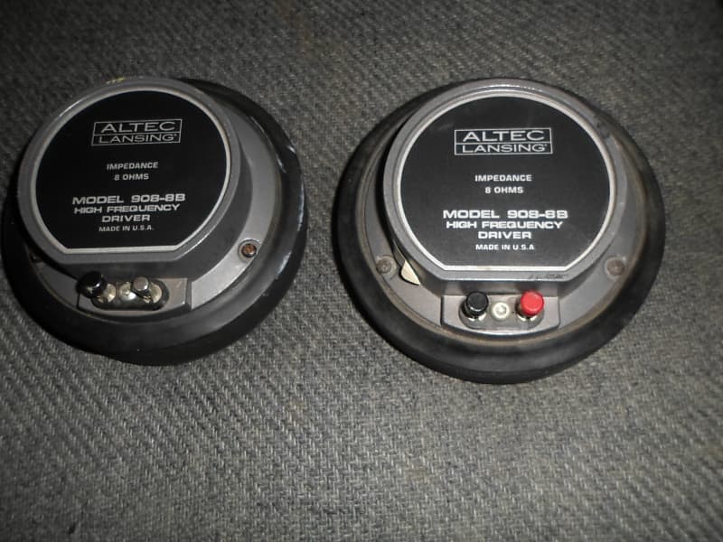 Altec Lansing 908-8b Horn Drivers PA | Reverb