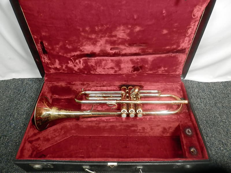 Getzen 300 Series Bb Trumpet with case used Recently serviced | Reverb