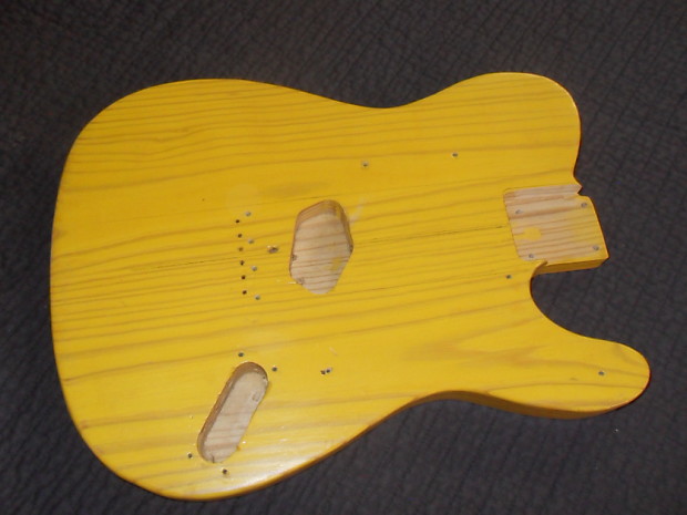 Fender Snakehead Telecaster Pine Body Blonde | Reverb