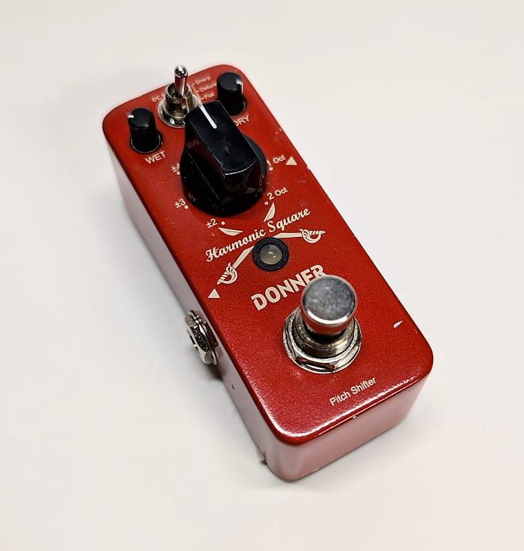Donner Octave Guitar Pedal, Harmonic Square Digital Octave | Reverb