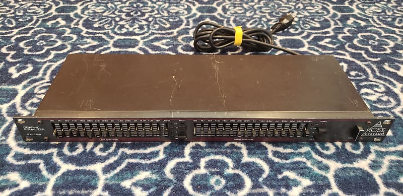 ROSS SYSTEMS RX-15S Stereo Graphic EQ | Reverb