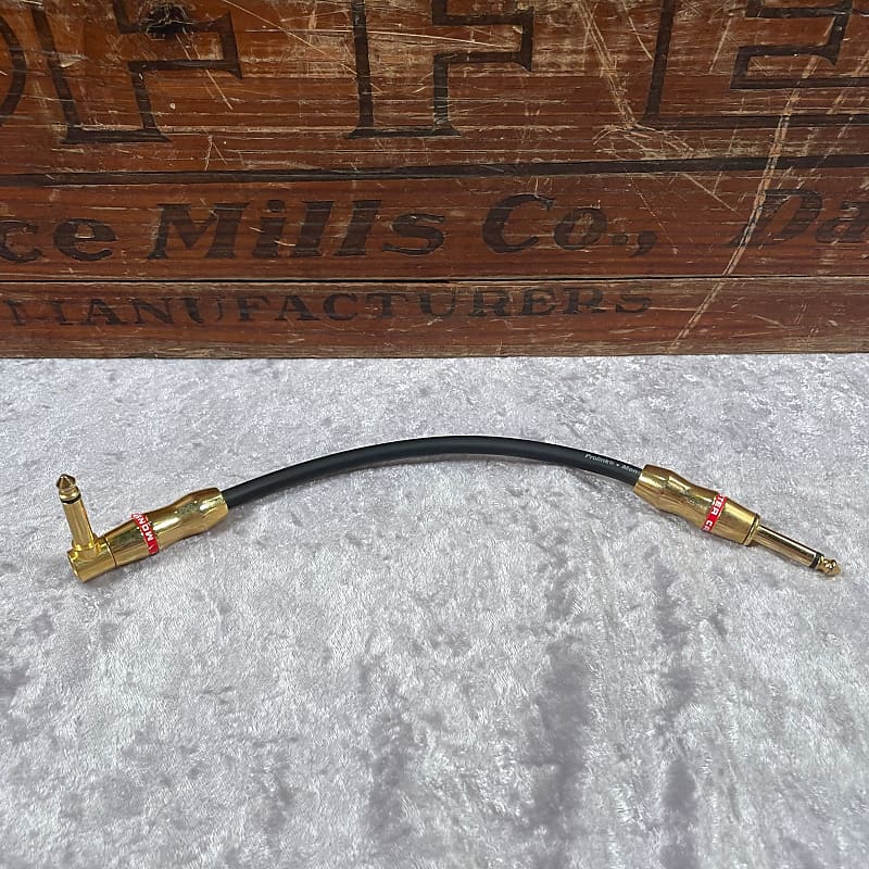 Monster Prolink Rock Instrument Patch Cable - 8 Inch Straight | Reverb