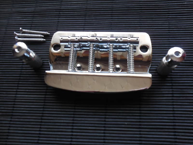 Unbranded MM Stingray 4 Bass Bridge - Chrome | Reverb