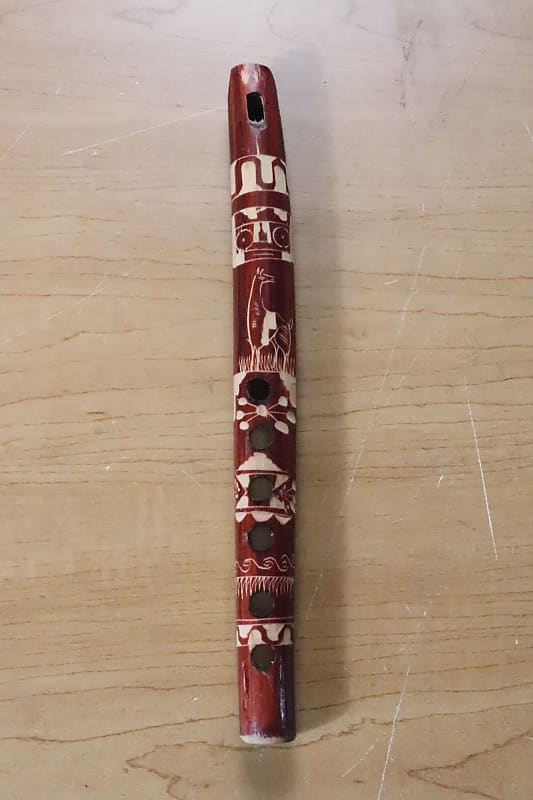 Handmade Carved Wooden Recorder | Reverb UK