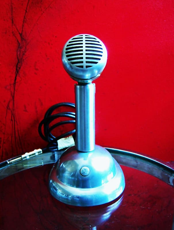 Vintage 1950's / 60's Shure 520SL dynamic microphone w Shure | Reverb