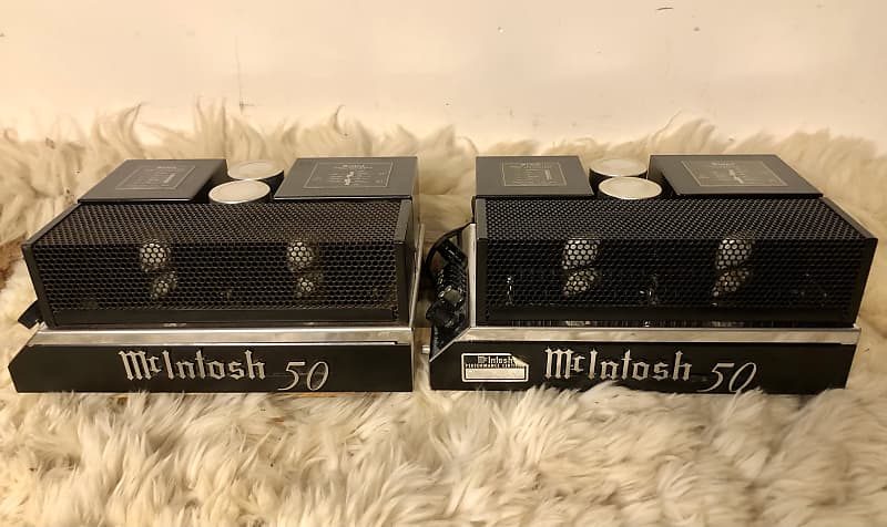 McIntosh Mc50 Pair in great tested condition | Reverb