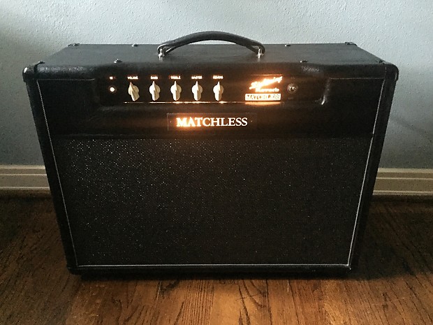 Matchless Lightning 15 Reverb Black & Silver w/ cover | Reverb