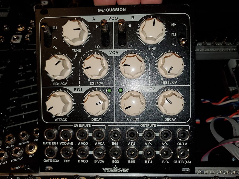 Vermona Twincussion Eurorack Dual Voice Drum Module | Reverb