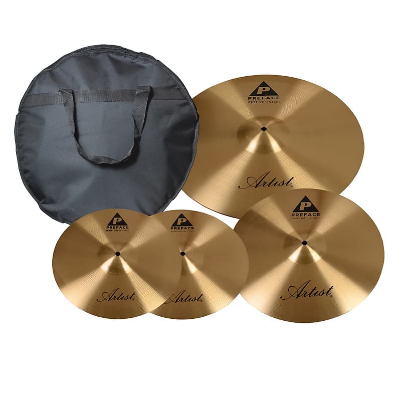 Artist PREPK Preface Cymbal Pack - 14 Hats 16 Crash 20 Ride & | Reverb