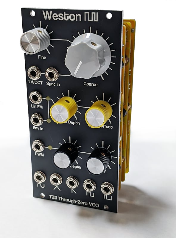 Weston TZ0 Analog Thru-Zero VCO Eurorack Module, Hand Built | Reverb