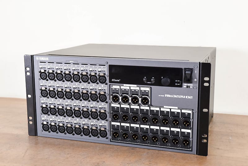 Yamaha Rio3224-D2 32-In / 24-Out Dante Stage Box (church | Reverb