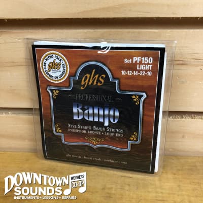 GHS Five String Banjo Light Strings | Reverb