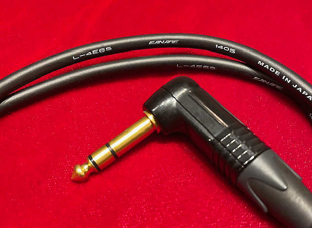 3 x TRS Patch Cables - Canare L-4E6S Cable with Neutrik | Reverb