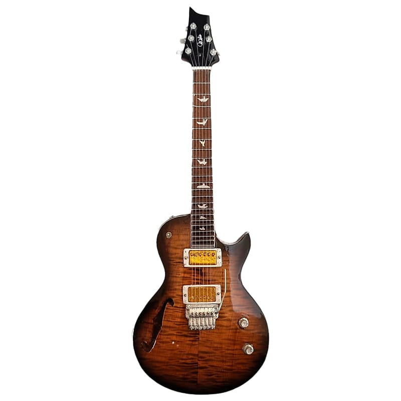 Axe Heaven Mini Guitar Replica PRS Neal Schon Charcoal Burst | Reverb