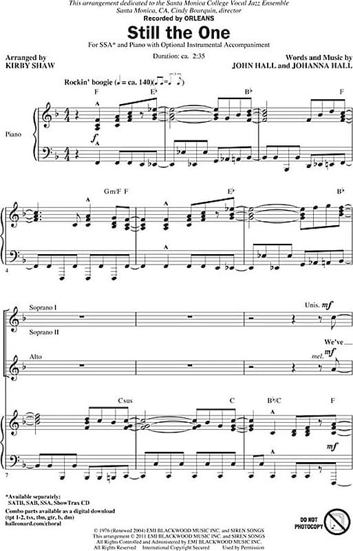 Still the One | Reverb