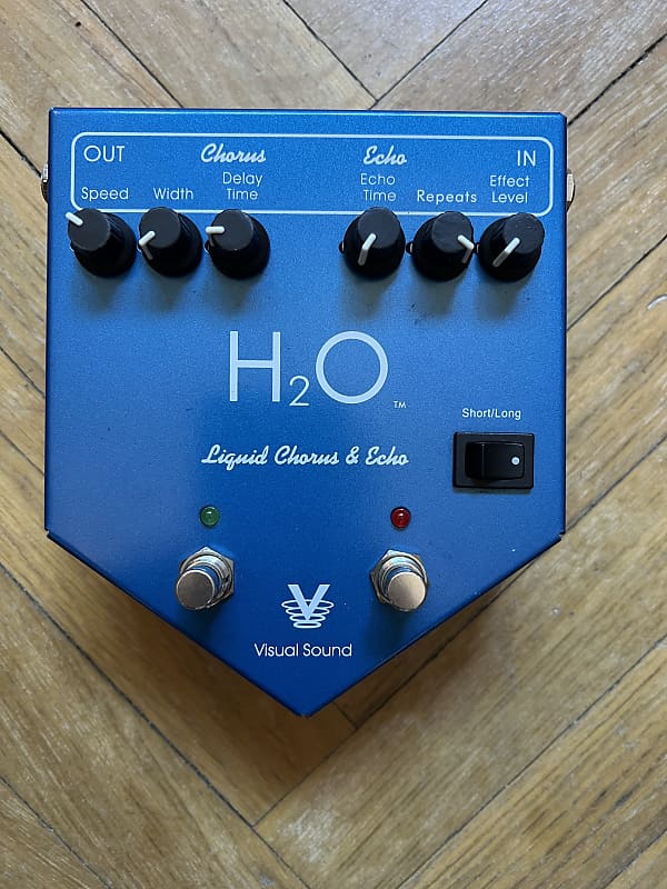 H2O VISUAL SOUND CHORUS ECHO 2004 - Azul | Reverb