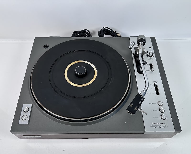 Vintage Pioneer Full Automatic Stereo Turntable PL-117D | Reverb