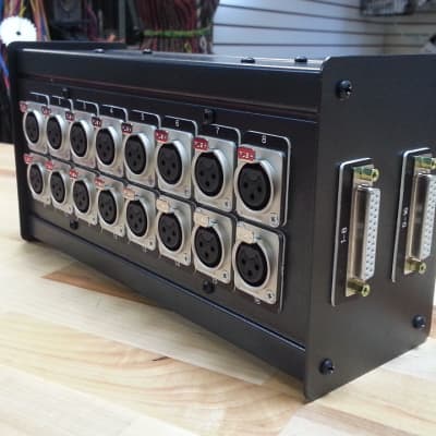 Redco Audio EB-3/16XFD25 16ch Female XLR/DB25 Breakout Box | Reverb