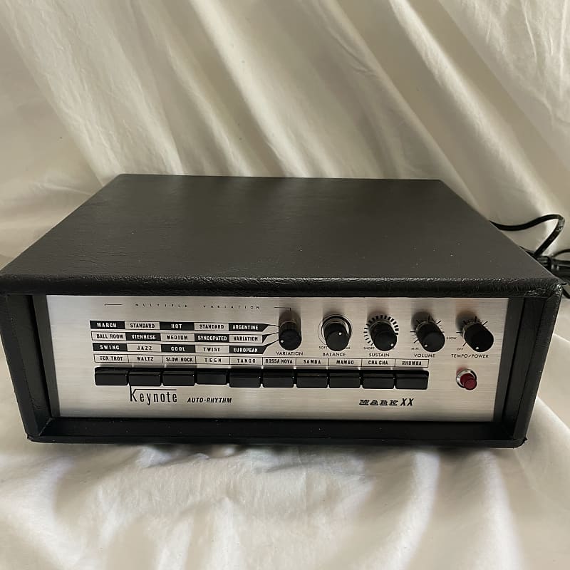 Keynote Mark XX MR-101 Analog Drum Machine Original Box | Reverb