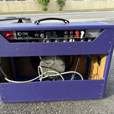 1978 Fender Deluxe Reverb Export Model - Purple Tolex | Reverb