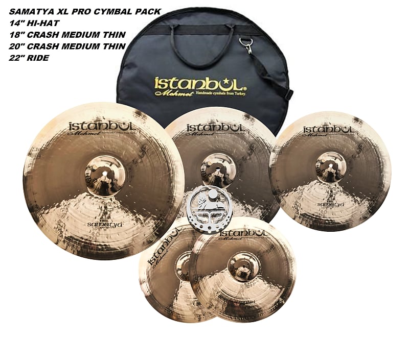 Istanbul Mehmet Samatya Pro XL Cymbal Pack Box Set | Reverb