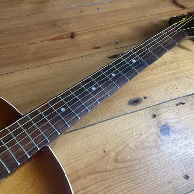 Vintage 1950s Zenith Model 17 Acoustic Archtop Guitar | Reverb