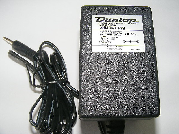 Dunlop AD-0920 Power Supply AC Adapter | Reverb