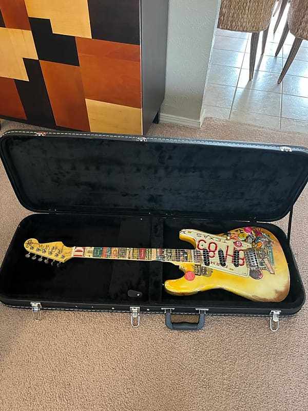 Gepettos Guild Stratocaster 2023 - Hand Painted with Relicing | Reverb