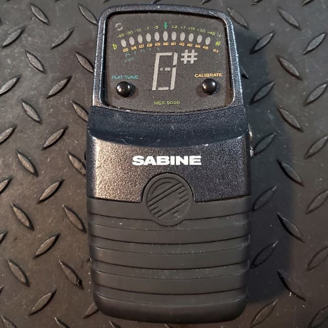Sabine NexFX NEX 5000 Tuning Pedal Tuner Upgraded Power Jacks | Reverb
