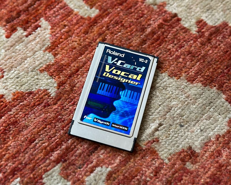 Roland V-Card VC-2 VariOS Vocal Designer for V-Synth | Reverb UK
