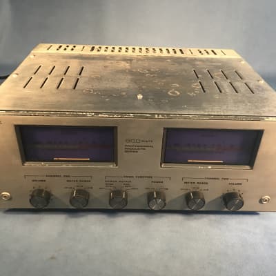 Altec Lansing 9440 A Power Amplifier 1970's - Silver | Reverb