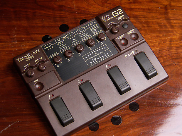 Korg ToneWorks G2 Acoustic | Guitar Multi-Effects Processor | | Reverb
