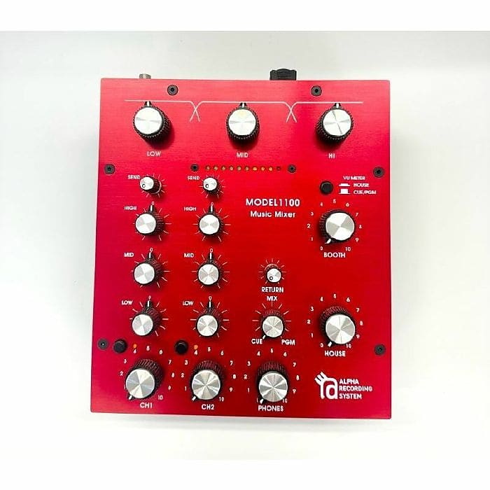 Alpha Recording System MODEL1100 2-Channel Rotary DJ Mixer | Reverb