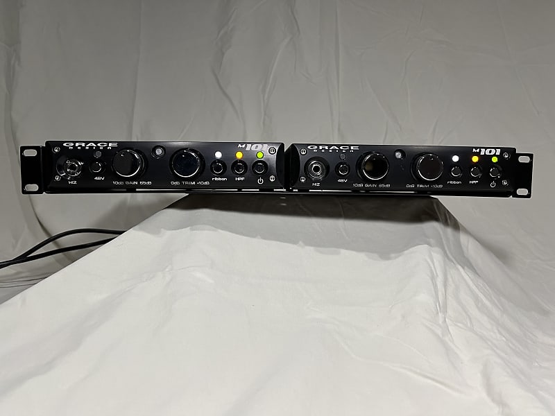 Grace Design m101 Stereo Pair Channel Mic Preamp 2010s - | Reverb