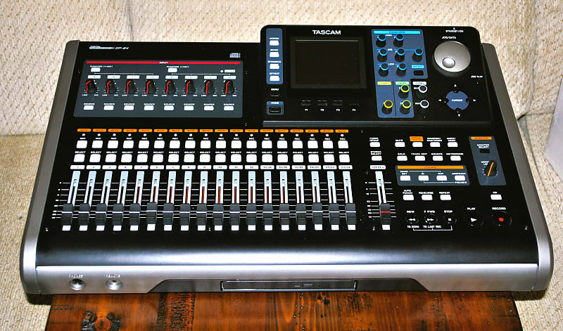 TASCAM DP-24 Channel Digital Multitrack Recorder with | Reverb