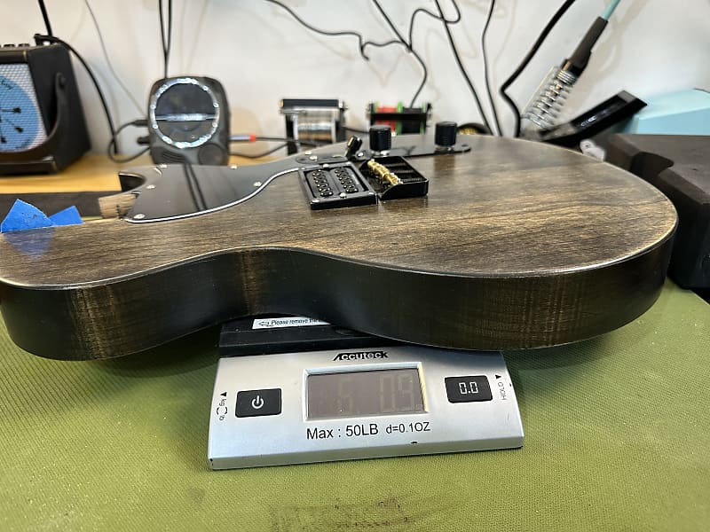 Woodtech Routing Les Paul Telecaster Body Loaded 2023 - Nitro | Reverb