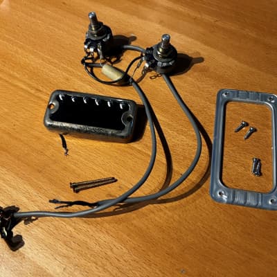 1960 Gretsch HiLo Tron pickup, surround, pots, cap, jack, | Reverb