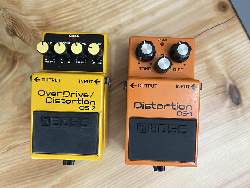 Boss DS-1/OS-2 Bundle (Silver Labels) | Reverb