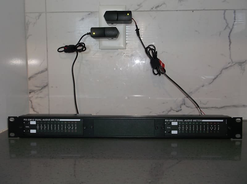Radio Design Labs RDL RU-SM12 Dual Audio Meter | Reverb